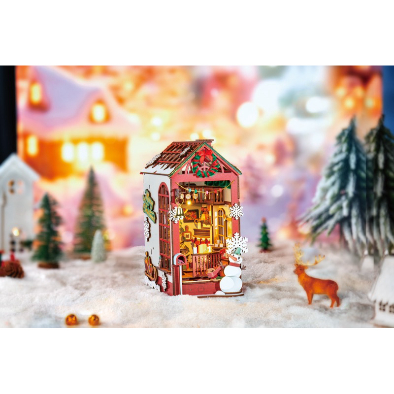 โมเดล DIY ประกอบเอง ROLIFE BOOK NOOK SHELF INSERT - Christmas Indoor ... โมเดล DIY ประกอบเอง ROLIFE BOOK NOOK SHELF INSERT - Christmas Indoor ...