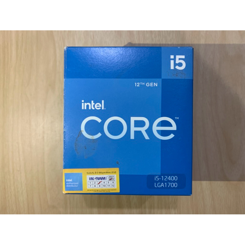 CPU INTEL CORE I5 12400 ( มีการ์ดจอในตัว ) | Shopee Thailand