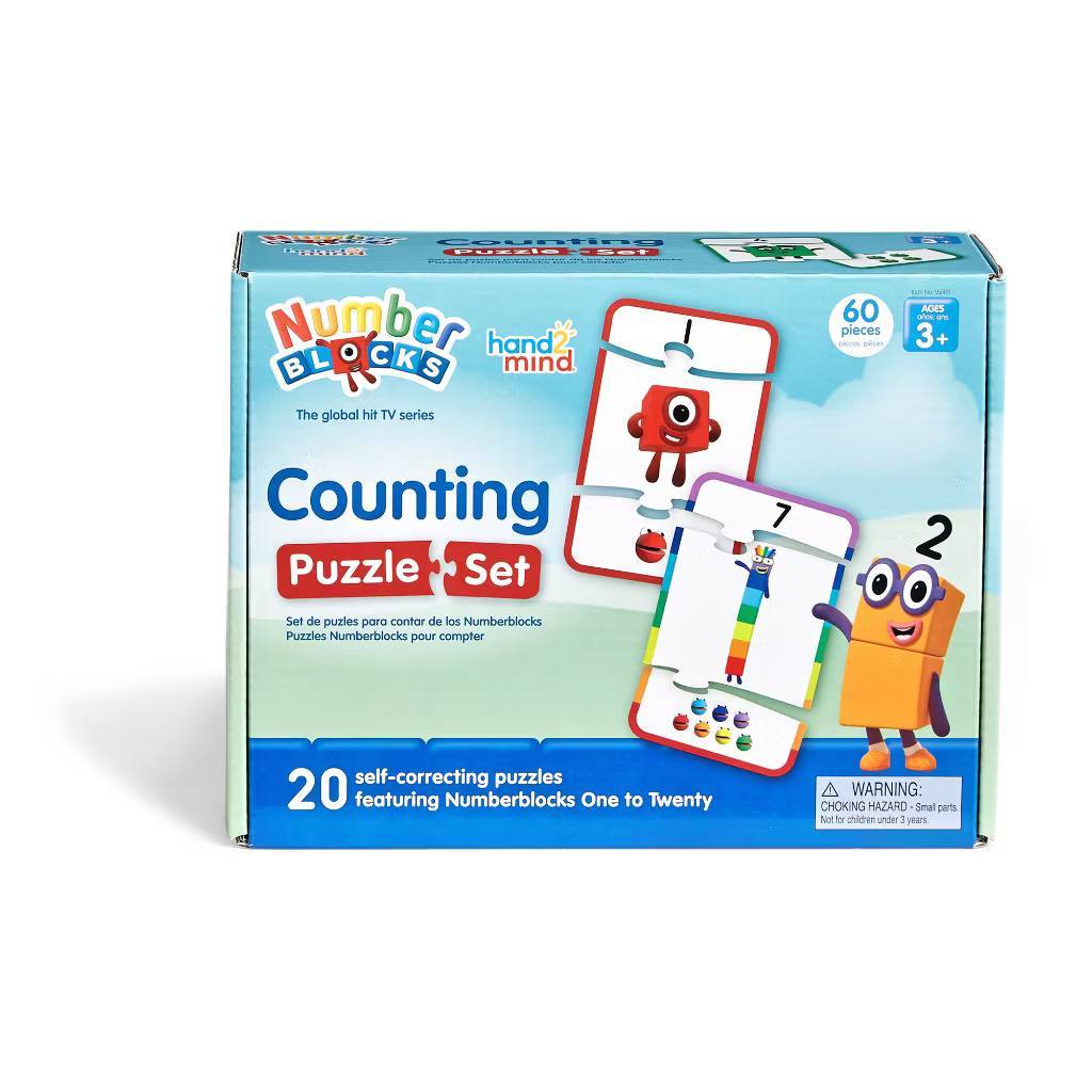 Numberblocks Counting Puzzle Set | Shopee Thailand