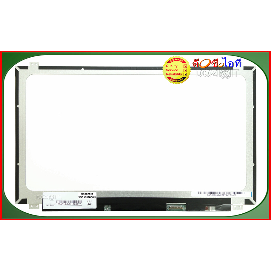 จอโน๊ตบุ๊ค LCD•LED Notebook 15.6" Slim 1920x1080 Full HD IPS • AUO BOE LG PANDA LED Screen Panel ...