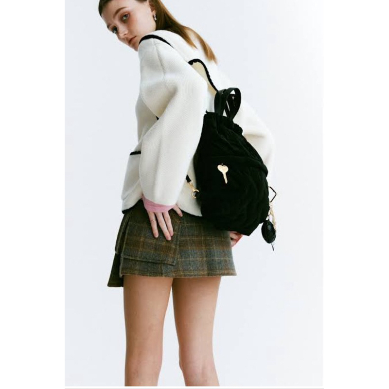 Carlyn twee backpack Black สีดำของแท้(used) | Shopee Thailand