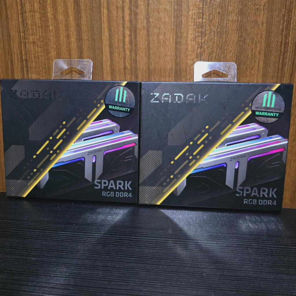 แรมพีซี RAM 32GB (16GBx2) DDR4 3200MHz (หน่วยความจำ) ZADAK SPARK RGB ...