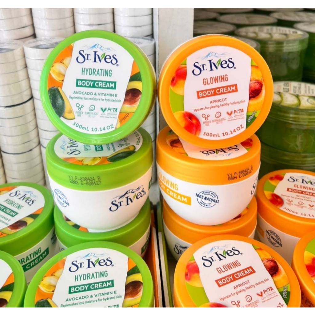 🚀แท้100%/ภาพจริง🚀 St Ives Hydrating Body Cream 300ML | Shopee Thailand