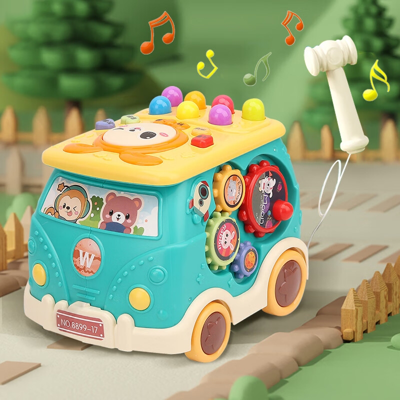 GigaZone ของเล่นรถบัส ของเล่นค้อนรถบัส รถบัสดนตรี Baby Bus Music ...