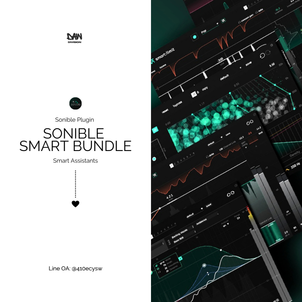 Sonible Smart Bundle 2024(Mac) รวมชุดปลั๊กอินระบบฏิบัติการอัจฉริยะ [Full Version/Lifetime ...