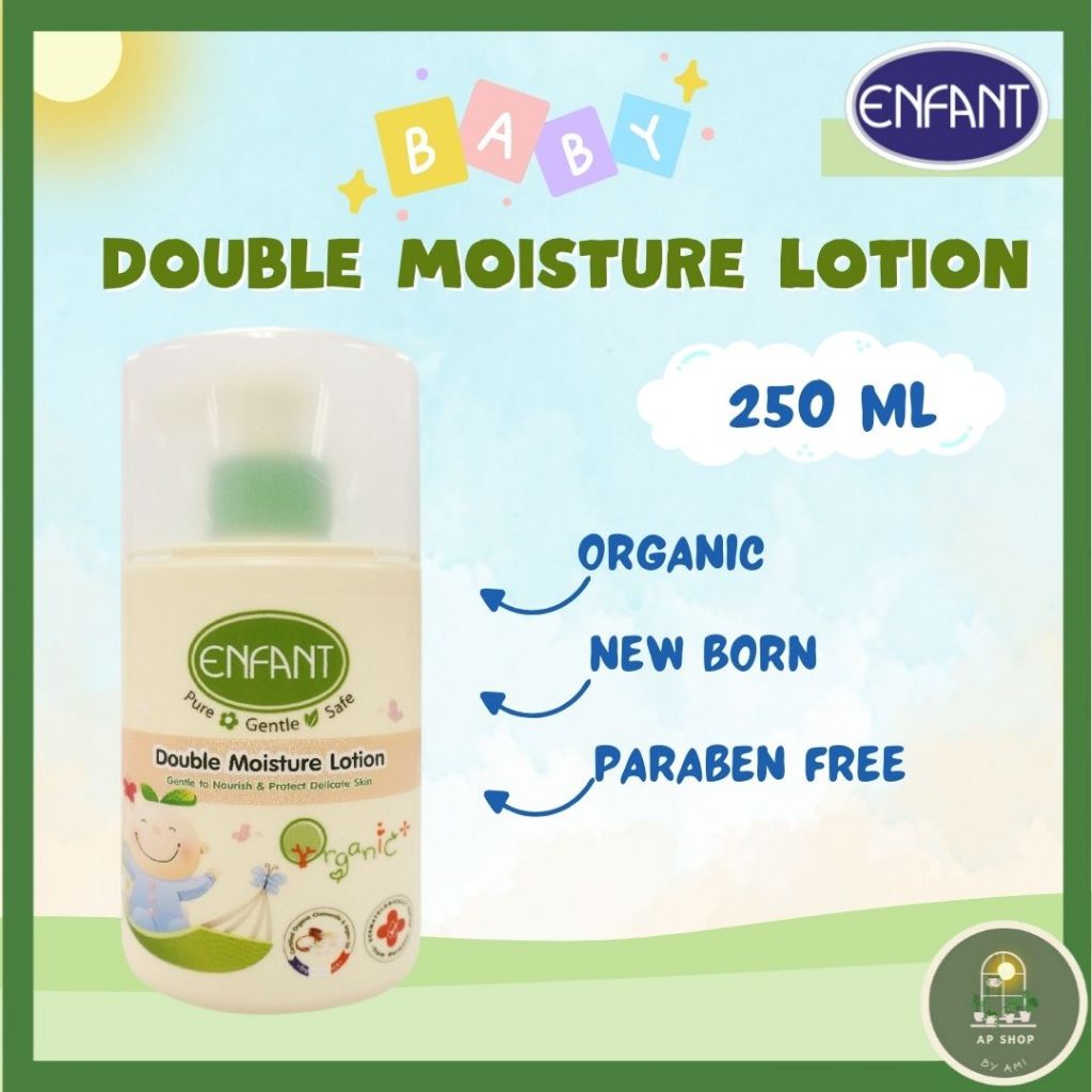 [Enfant Organic Lotion 1 ขวด] อองฟองต์ ออแกนิค ดับเบิ้ล มอยส์เจอร์ ...