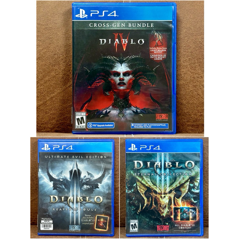 [Ps4] DIABLO III - DIABLO IV - DIABLO 3 - DIABLO 4 [เล่นได้4คน][มือ1 ...