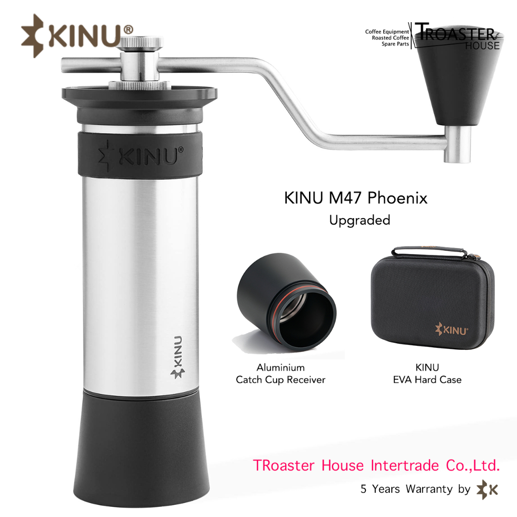 Kinu M47 Phoenix พร้อม Hard Case l Hi-End Manual Coffee Grinder ที่บด ...