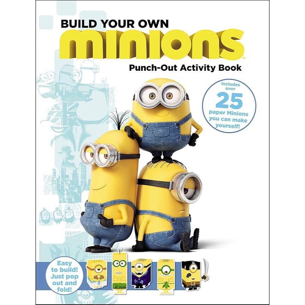 BBW หนังสือ MINIONS: BUILD YOUR OWN MINIONS PUNCH-OUT ACTIVITY BOOK ...