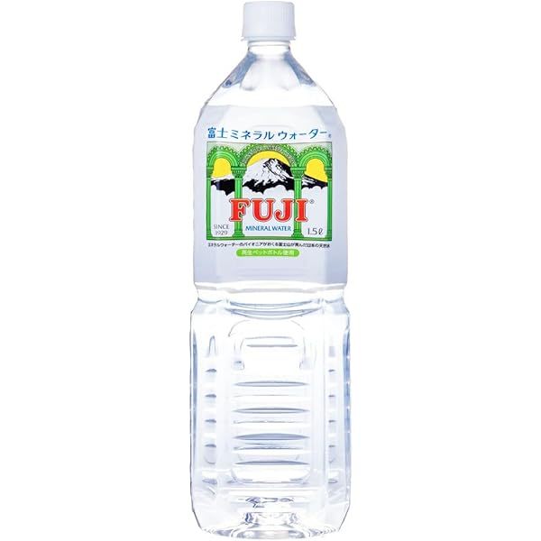 🌟พร้อมส่ง🌟Fuji Mineral Water PET 1,500 ml. 8 bottle น้ำแร่จากภูเขาไฟ ...