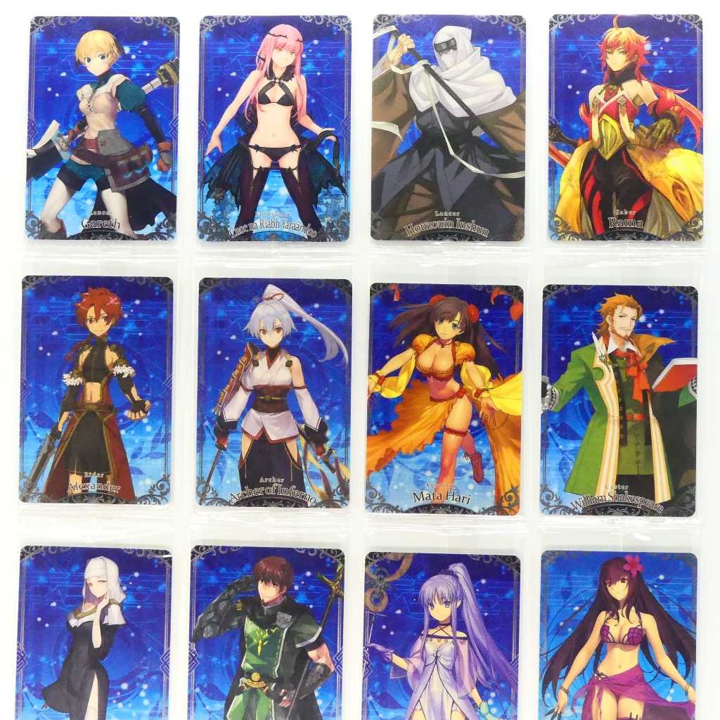 Fate/grand Order รูปแบบเวเฟอร์การ์ด (N) Wafer Card Variation Type-Moon ...