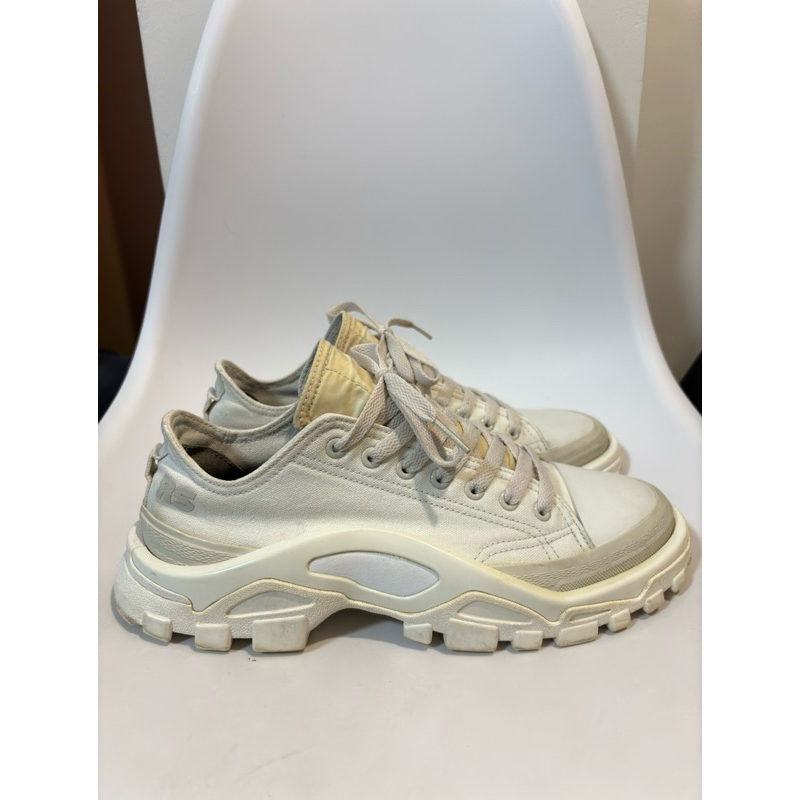 ADIDAS X RAF SIMONS RAF SIMONS DETROIT RUNNER - TALC Authentic 100% ...