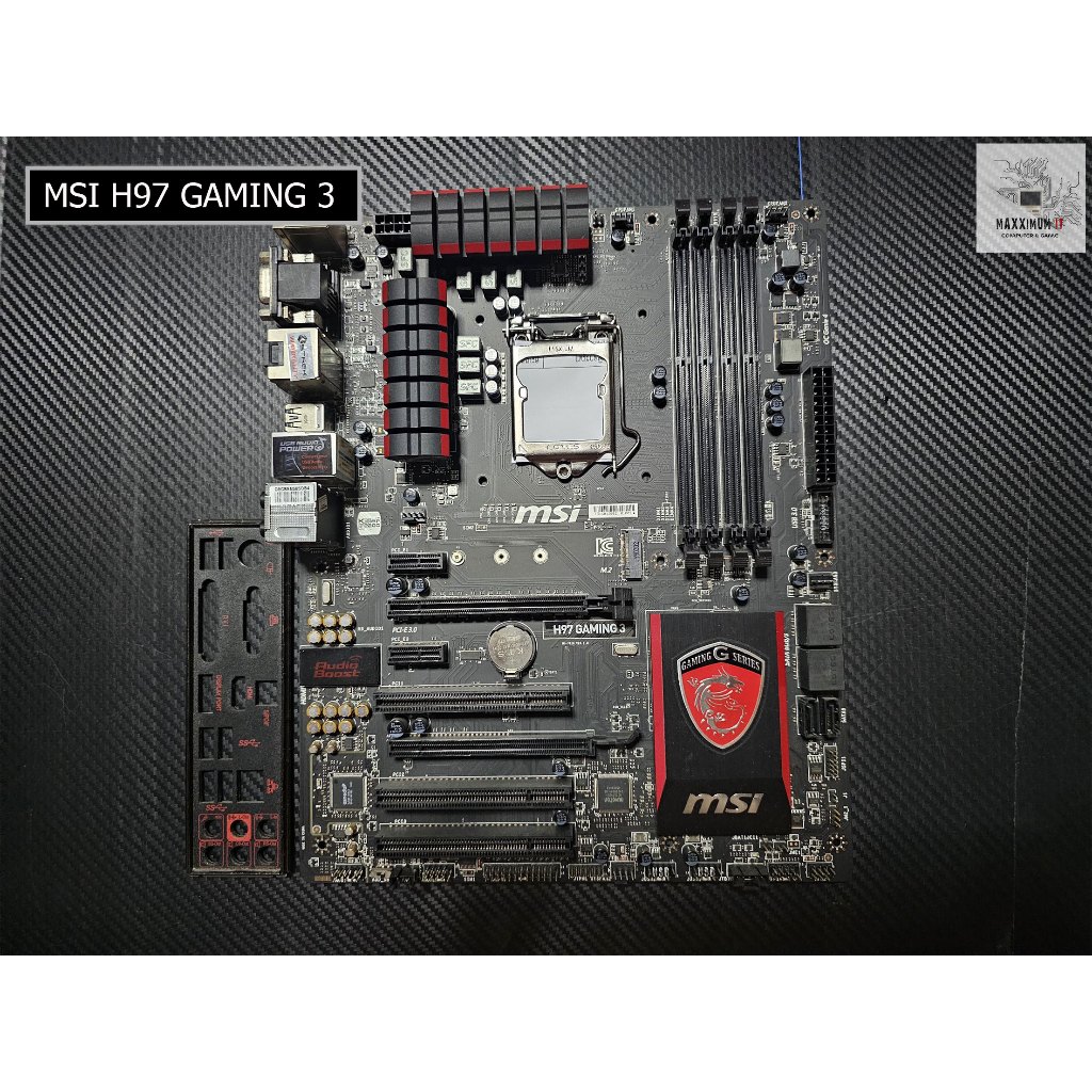 MAINBOARD (เมนบอร์ด) Socket 1150 :: MSI H97 GAMING 3 (มือสอง) | Shopee ...
