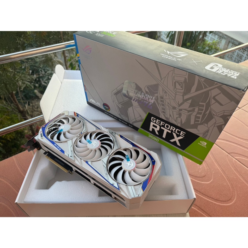 VGA (การ์ดแสดงผล) ASUS ROG STRIX GEFORCE RTX 3080 GUNDAM EDITION - 10GB ...