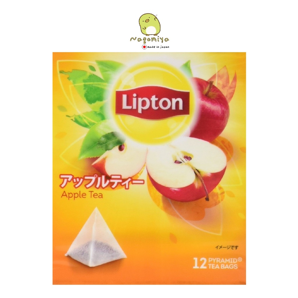 EXP: 26/05 Lipton Apple Tea 12 Pyramid Tea bags ลิปตัน ชาแอปเปิ้ล ...
