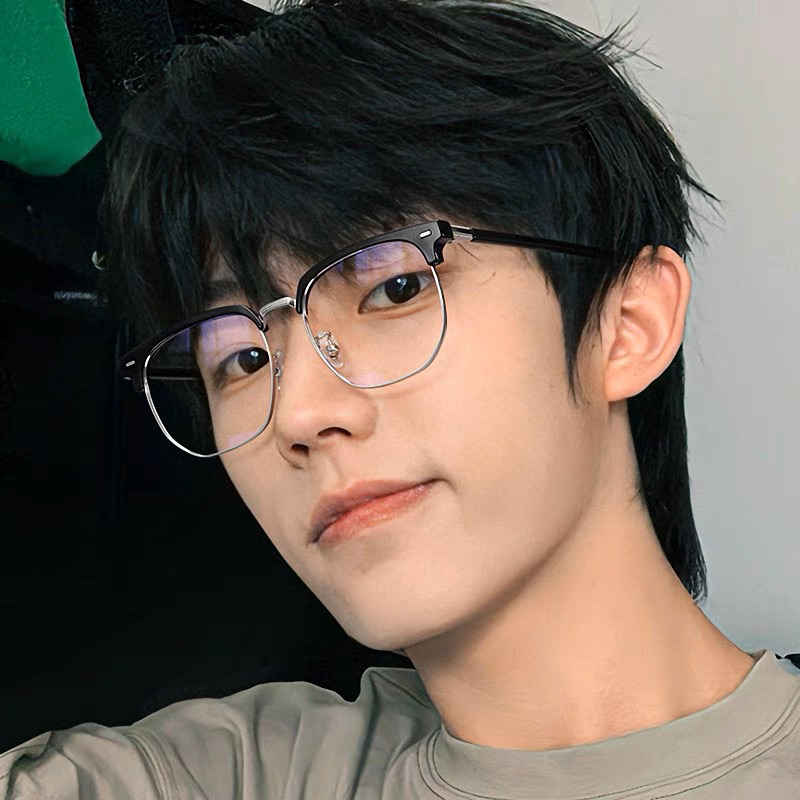 [จัดส่งในกทม]แว่นกรองแสง (สายตาสั้น-50ถึง-400)สายตาสั้น เลนส์BlueBlock กรองแสงสีฟ้าจากคอมมือถือ ...