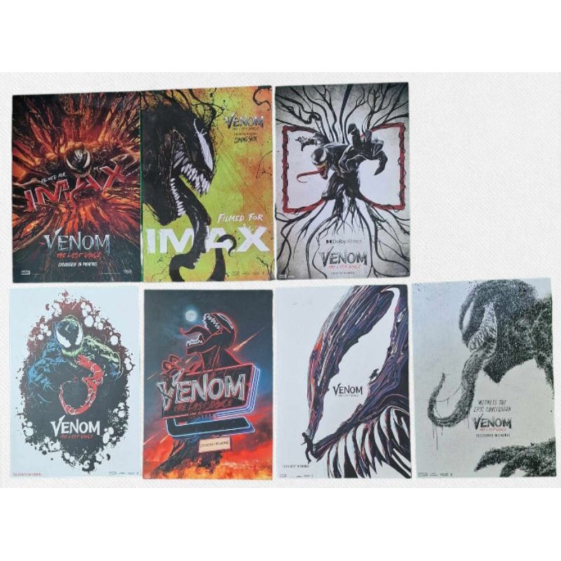 โปสเตอร์ IMAX Poster Venom The Last Dance เวน่อม มหาศึกอสูรอหังการ แท้ ...