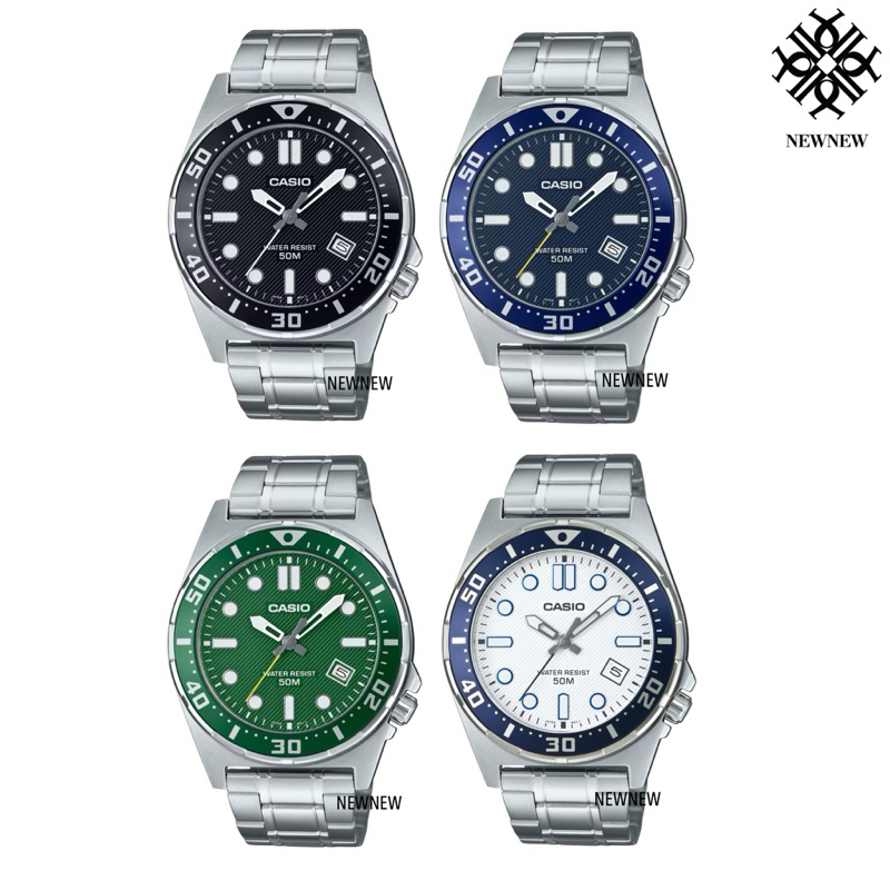 CASIO นาฬิกาข้อมือ MTD-135D-1AV MTD-135D-2AV MTD-135D-3AV MTD-135D-7AV ของแท้ประกันศูนย์ 1ปี ...