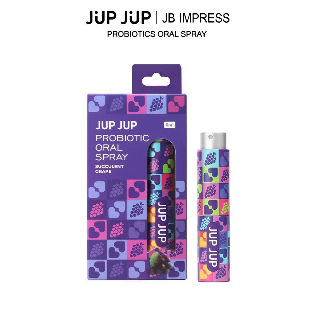 Jup Jup Probiotic Oral Spray 8ml. #Succulent Grape กลิ่นองุ่น สเปรย์ฉีด ...