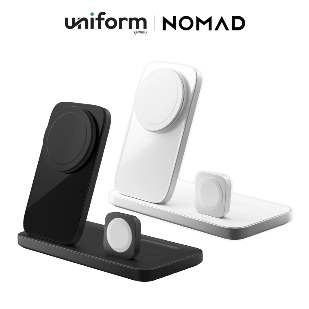 แทนชาร์จตั้งโต๊ะ Nomad Stand One Max Qi2 3rd Gen - Silver/ Carbide ...