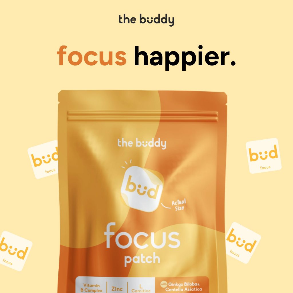 The Buddy Focus Patch เดอะ บัดดี้ โฟกัส แพตซ์ ขนาด 6 ชิ้น/ซอง (10g ...