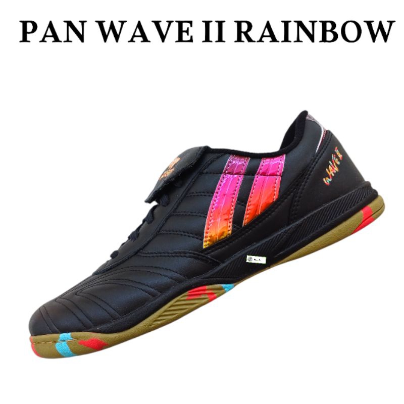 รองเท้าฟุตซอล PAN WAVE II RAINBOW หนังวัวแท้ (ลิขสิทธิ์แท้) (PF14WB ...