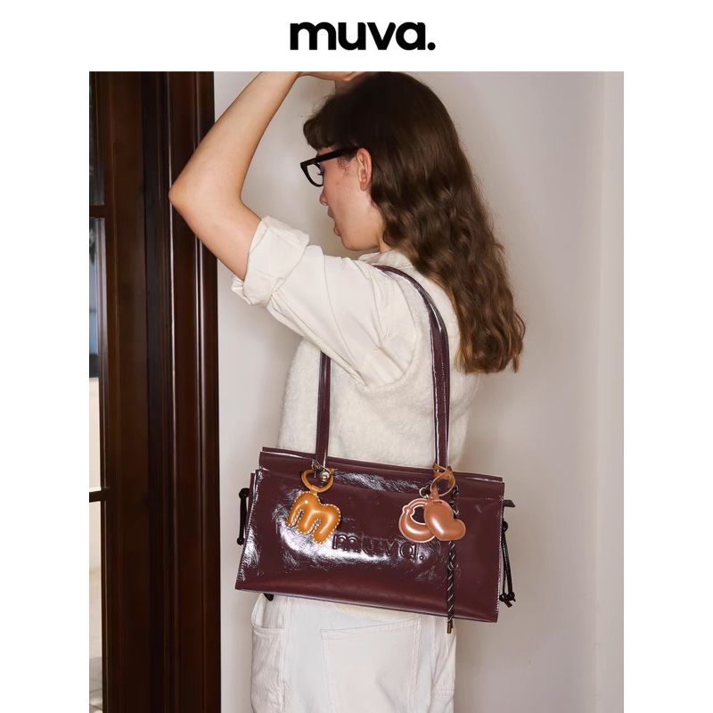 MUVA (โค้ดลด 20%) square bag preorder 7-14 วัน แท้ 100% จากชอป | Shopee ...