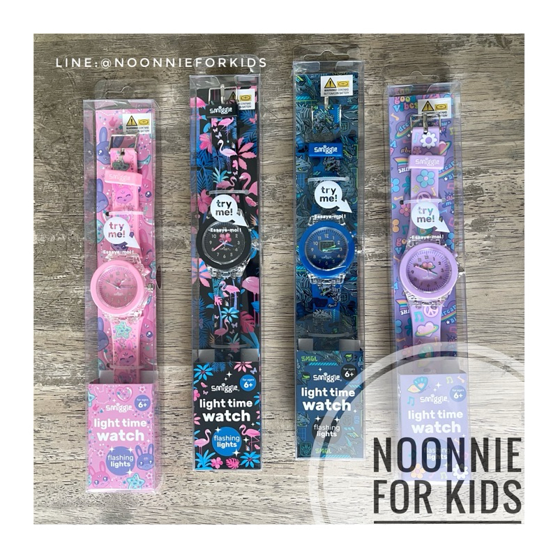 นาฬิกาข้อมือ Smiggle All Stars Light Up Watch แบบเข็ม ดีไซน์น่ารัก ...