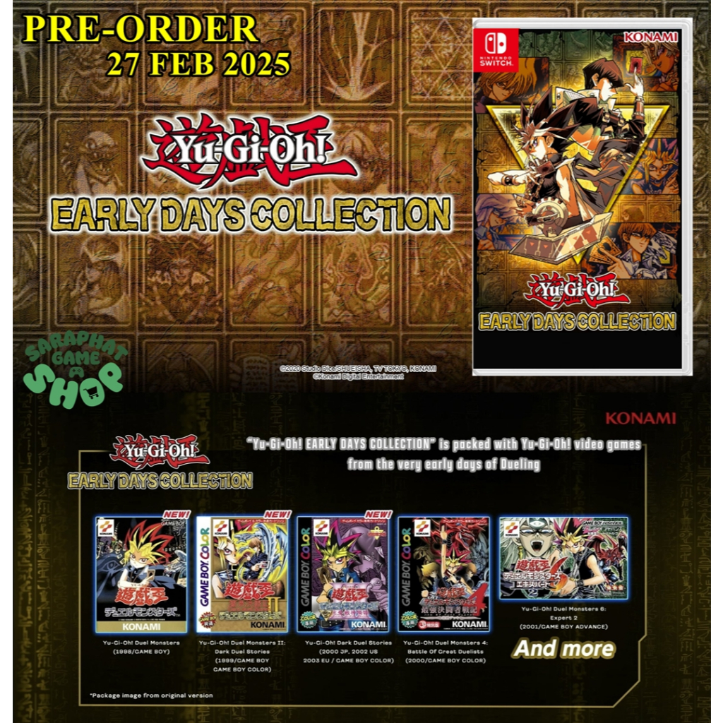 (กดรับส่วนลดโค้ดคุ้ม 10-20%) PRE-ORDER NSW Yu-Gi-Oh! Early Days ...