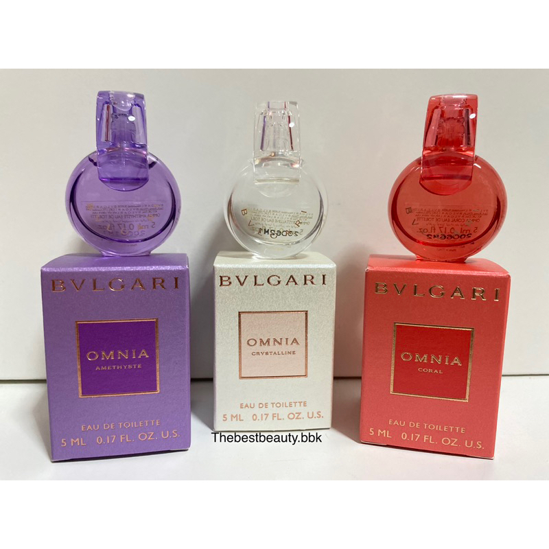 [พร้อมส่ง ป้ายไทย] BVLGARI OMNIA 5,15ml สินค้าห้างไทย | Shopee Thailand