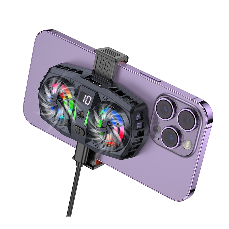 พร้อมส่ง Hoco GM36 Mustango Dual Mobile Phone Cooler พัดลมติดมือถือ ...