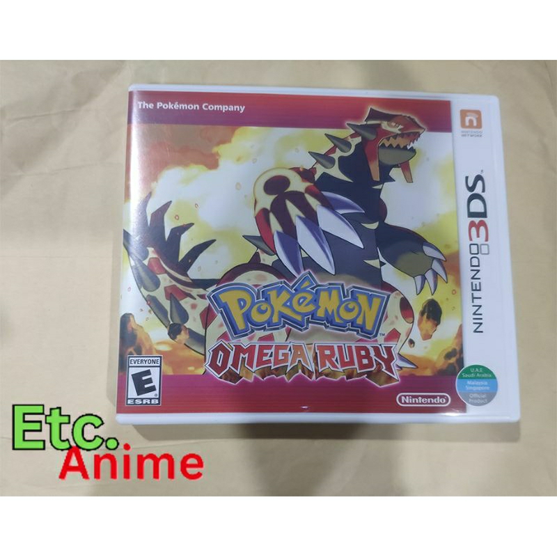 ตลับแท้ Nintendo 3DS โซน US Pokémon Omega Ruby สภาพกล่องสวย | Shopee ...