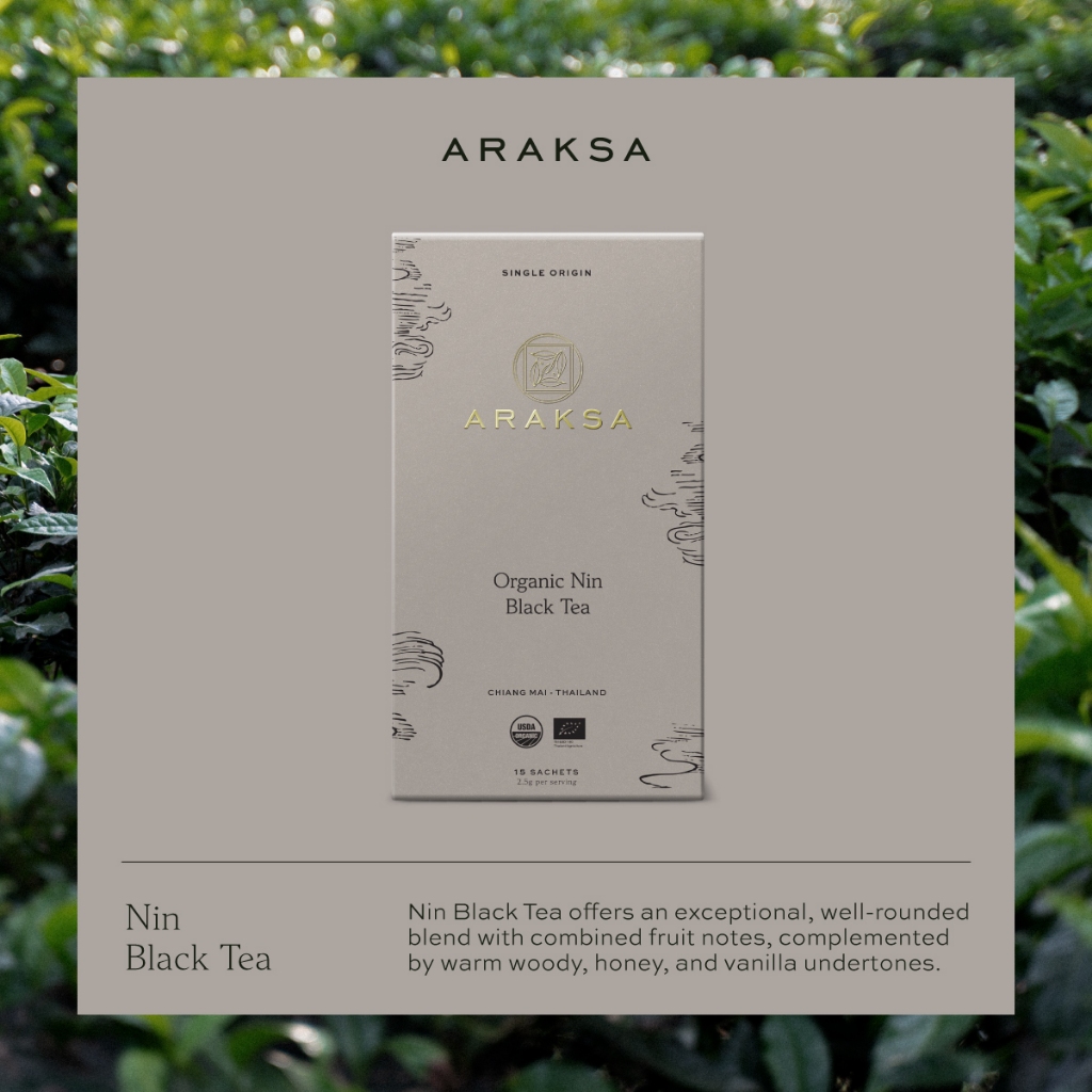 ARAKSA Nin Black Tea 15 Sachets Box | Shopee Thailand