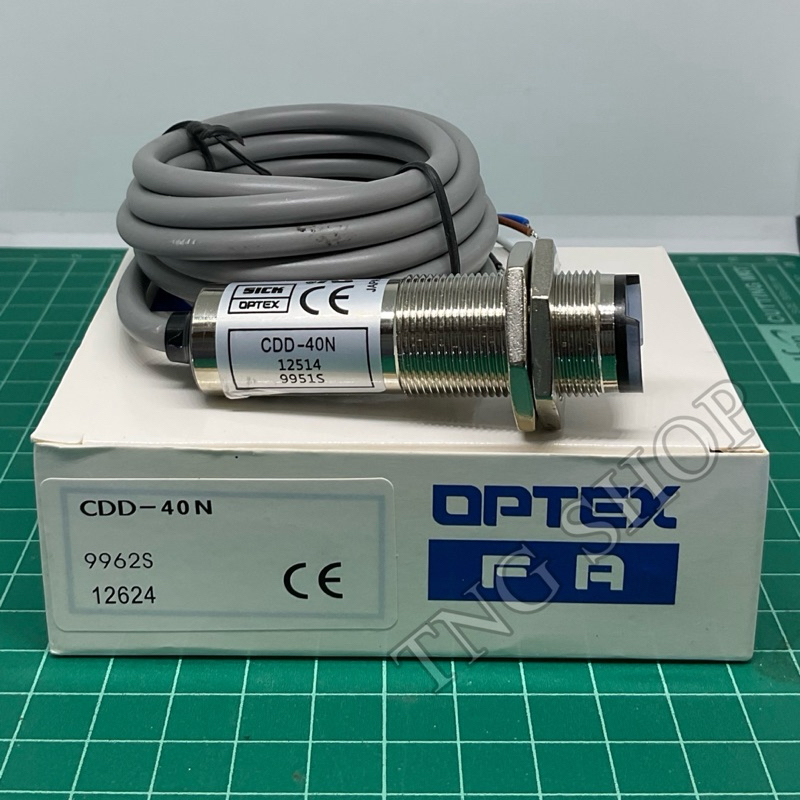CDD-40N Photo Sensor ระยะการจับ 10-40CM ปรับได้ มี4สาย Size M18 ชนิด ...
