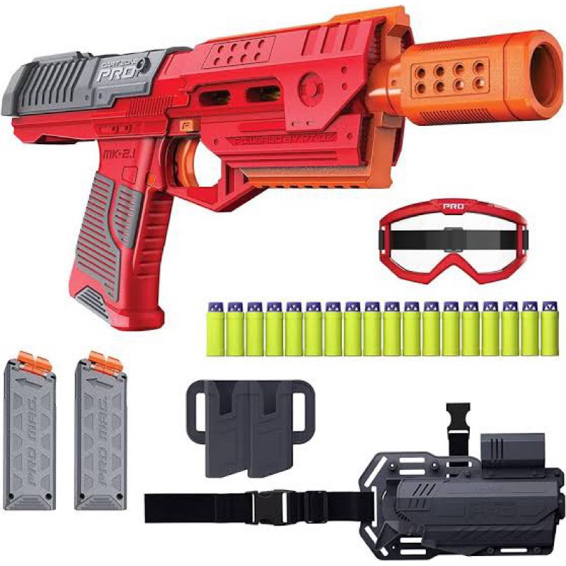 DART ZONE Pro-Series MK-2.1 Foam Dart Blaster – 150 FPS Foam Dart Gun ...
