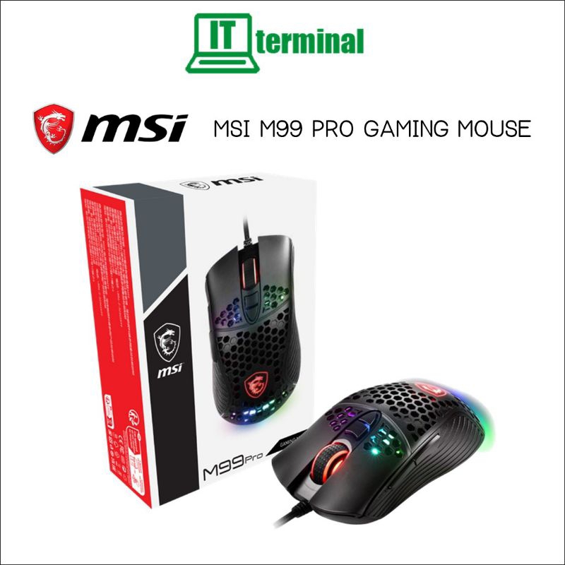 MSI GAMING MOUSE M99 PRO (WARRANTY 1 YEAR) | Shopee Thailand
