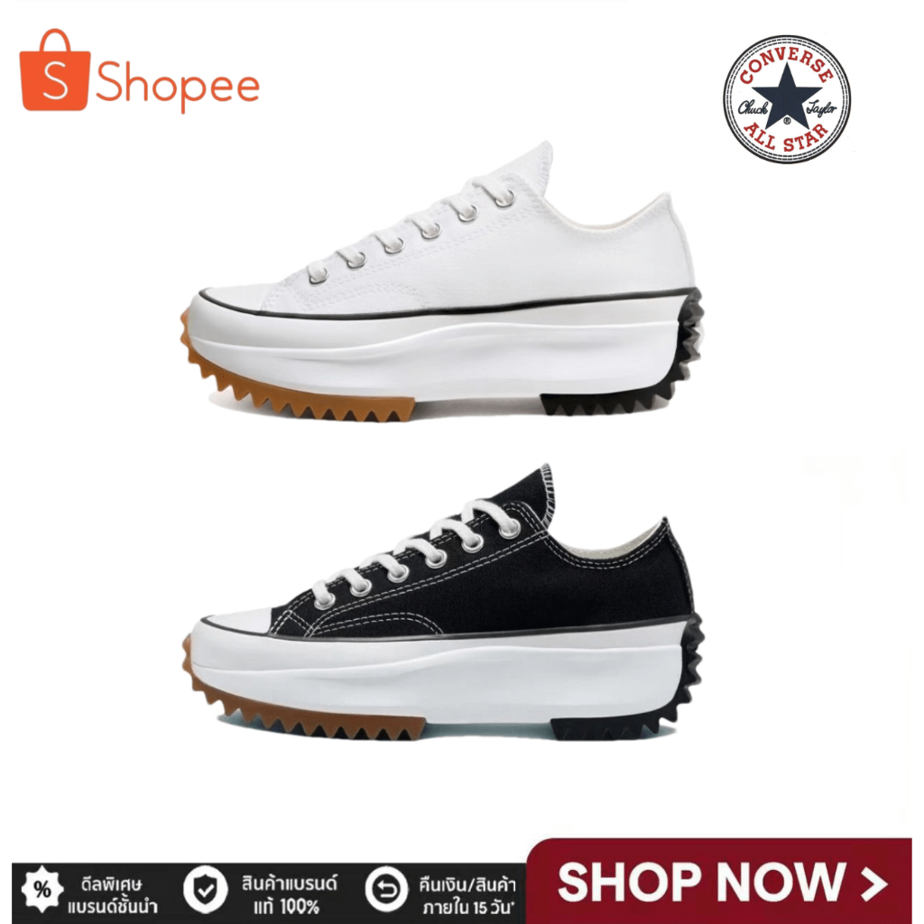 🎈100%Original🎈CONVERSE Run Star Hike 168817c/168816c รองเท้าผ้าใบ จัด ...