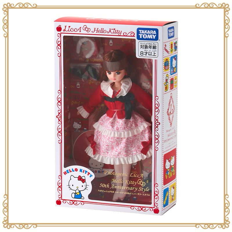 ตุ๊กตา Takara Tomy Licca-chan Doll Photogenic Rica Hello Kitty 50th ...