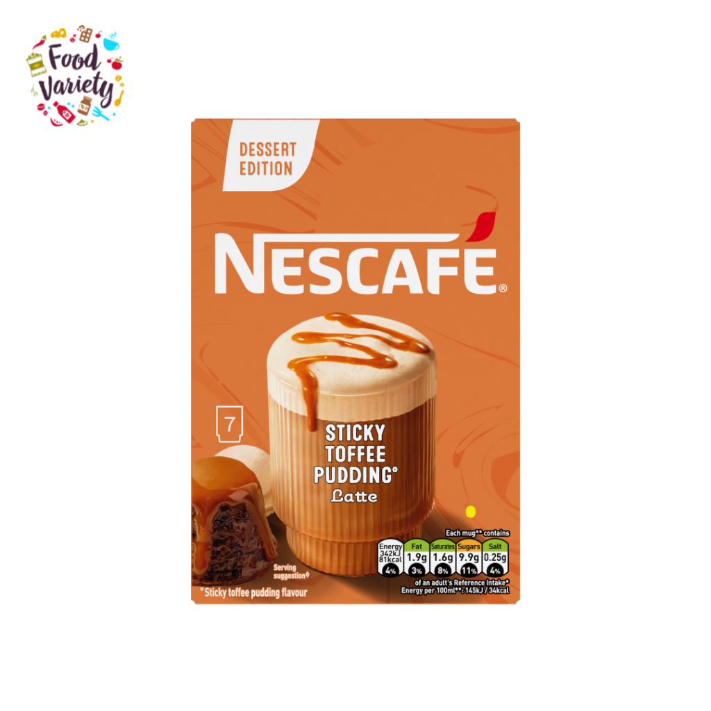 Nescafe Gold Sticky Toffee Pudding Latte Sachets 7 x 20g | Shopee Thailand