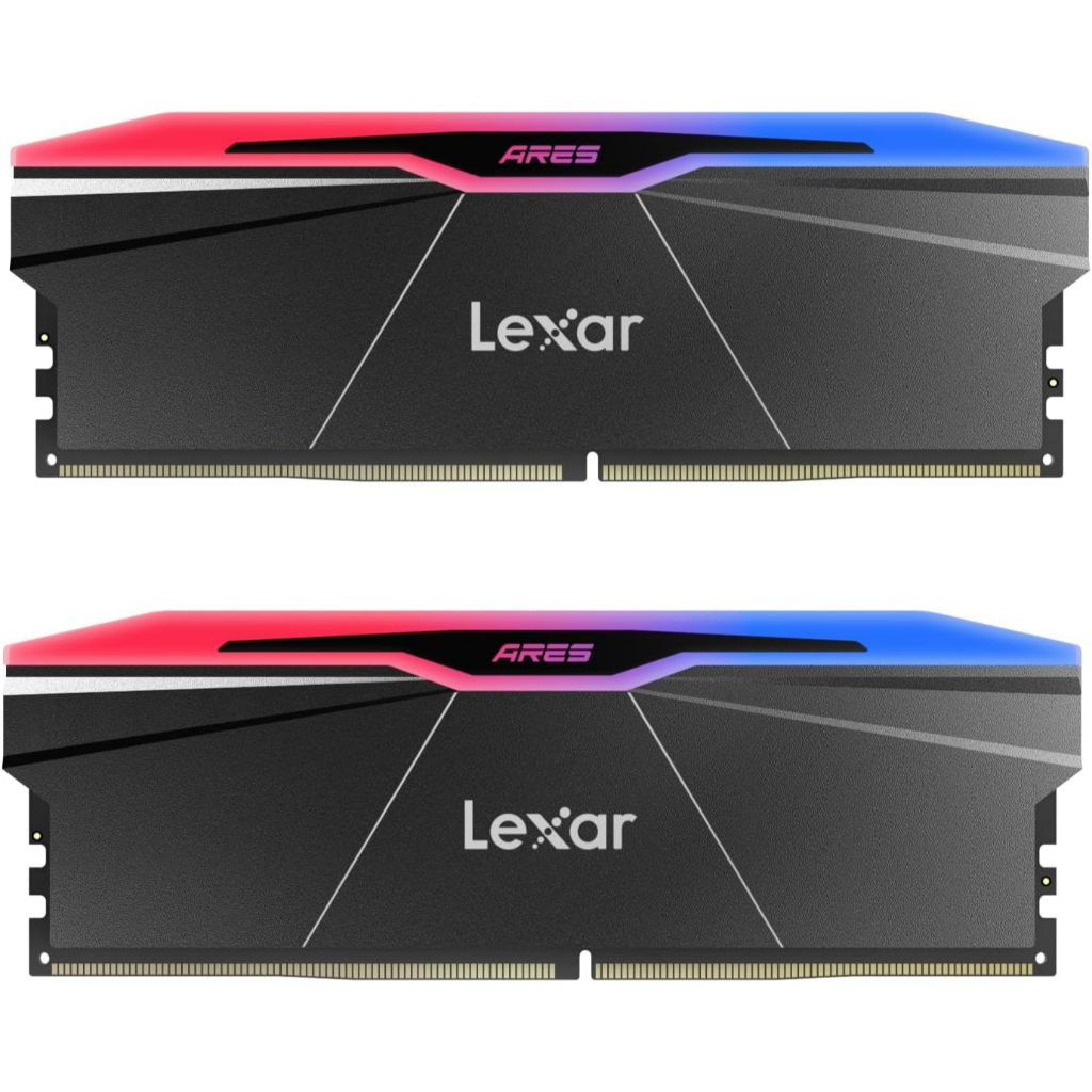 RAM LEXAR ARES RGB 2nd Gen 32GB(16x2) / 48GB(24x2) / 7600Mhz / 8000Mhz / DDR5 Desktop Memory ...