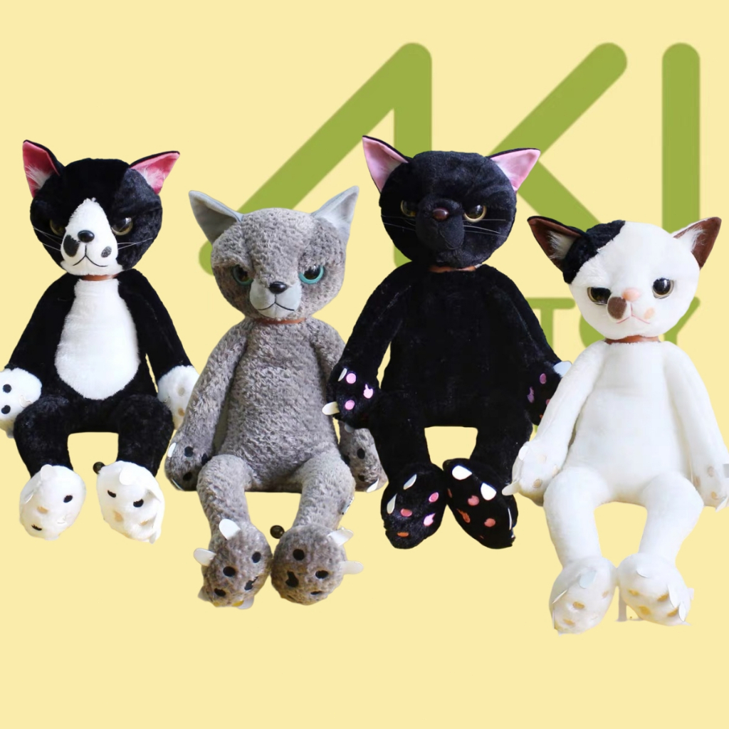 Jellycat【ตัวแทนซื้อ】 ตุ๊กตาแมว Tamino Maita แมวจำลอง ตุ๊กตาของขวัญแสน ...