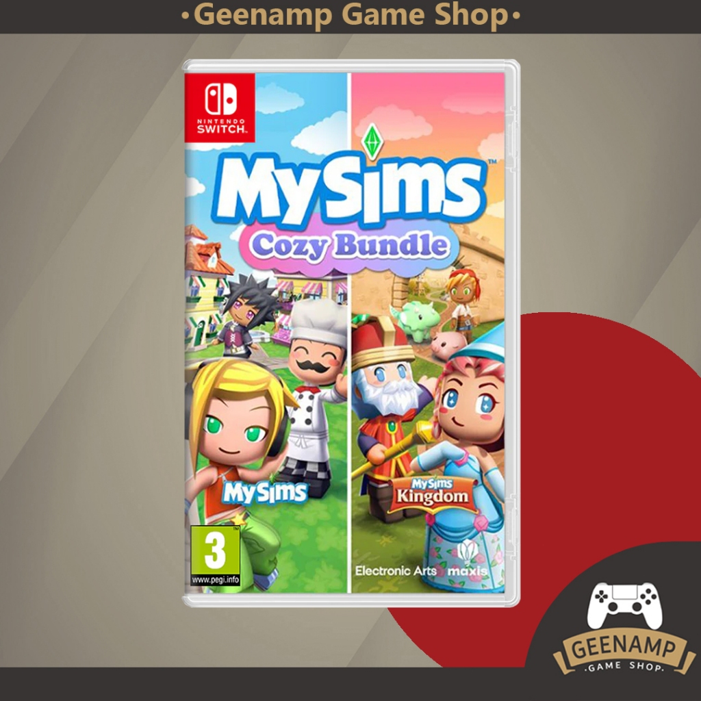 (คูปองShopeeลด15%) NSW [มือ1] MySims : Cozy Bundle (EU)(EN) # MySim My ...