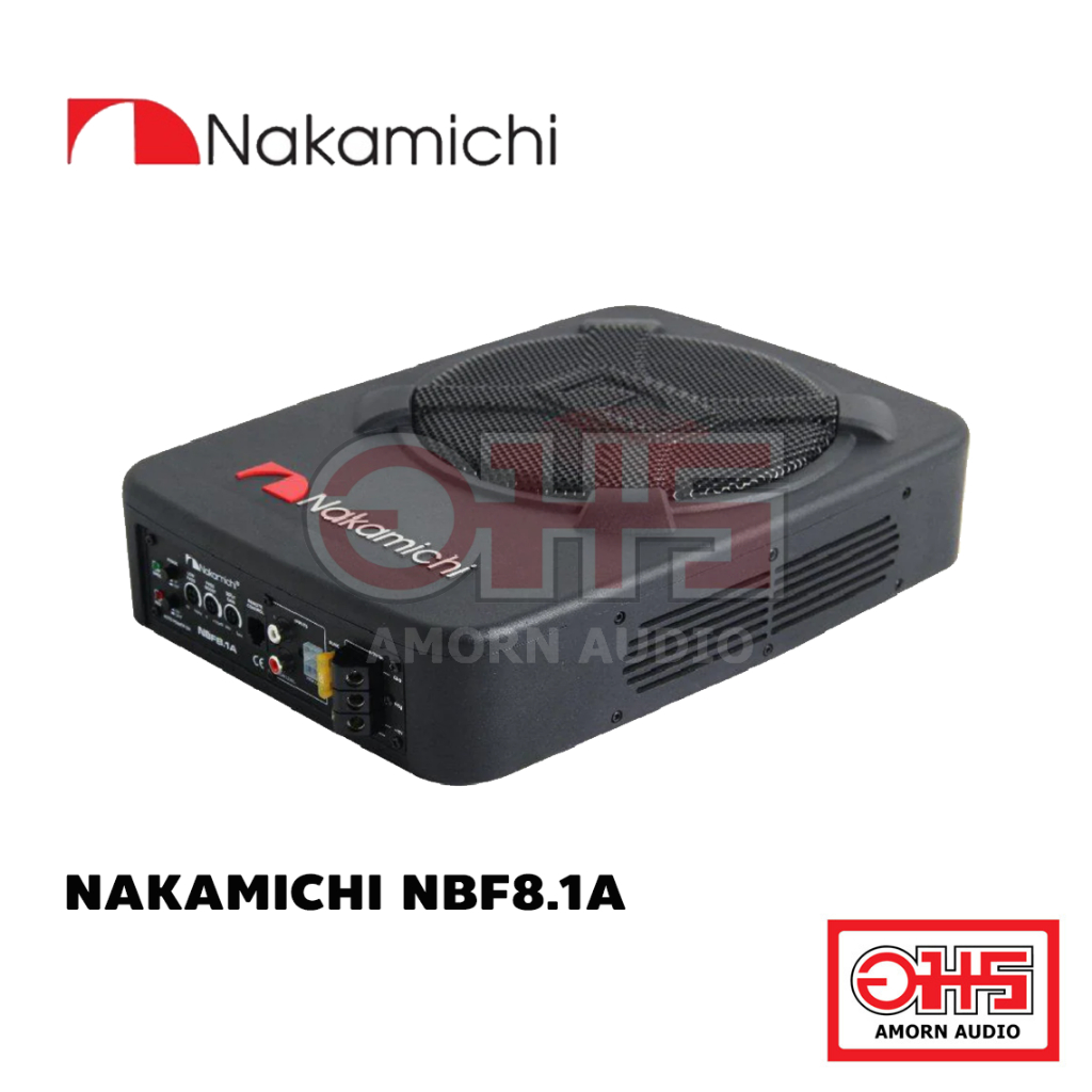 NAKAMICHI NBF8.1A ซับวูฟเฟอร์ ซับบ๊อก 8 นิ้ว SUBBOX BASS BOX | Shopee Thailand