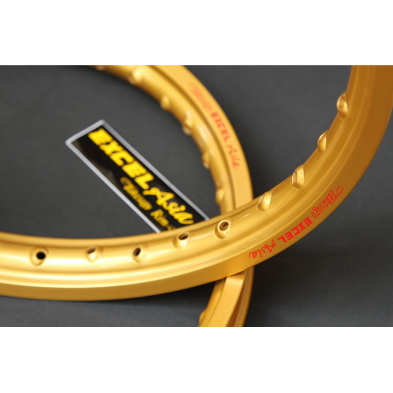 วงล้อ ExcelAsia แท้ มาตราฐานญี่ปุ่น สีทอง เลือกขนากได้ | Shopee Thailand