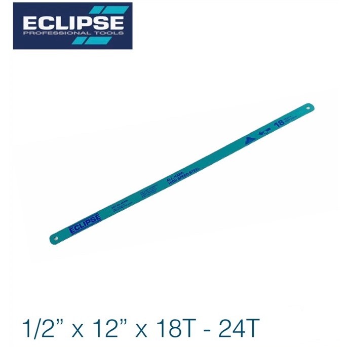 ใบเลื่อยตัดเหล็ก Eclipse All hard หน้าเล็ก 1/2 12” แพ็ค 10 ใบ | Shopee ...