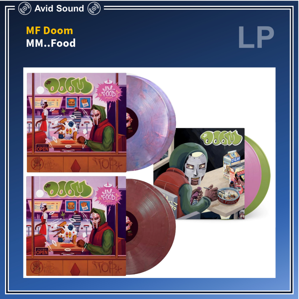 แผ่นเสียง MF Doom MM..Food ใหม่ ซีล MF Doom Vinyl LP | Shopee Thailand