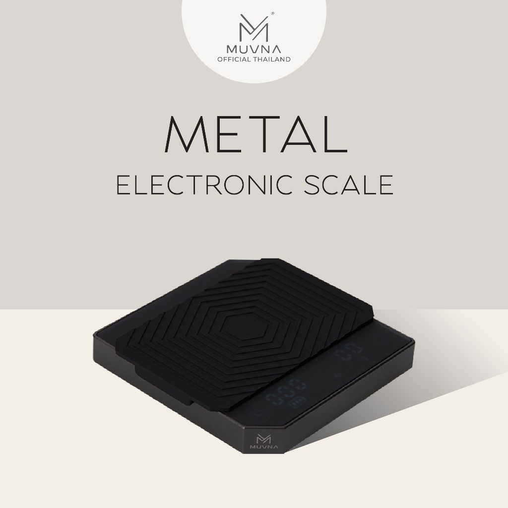ตาชั่ง Metal mini scale black (MUVNA) เครื่องชั่ง ตาชั่งกาแฟดิจิตอล ตาชั่งมินิ ตาชั่งกาแฟ ...