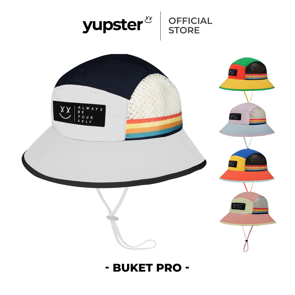 yupster - Bucket Pro NEW COLORS - Collection หมวกบักเก็ตตาข่ายข้าง เบา ...