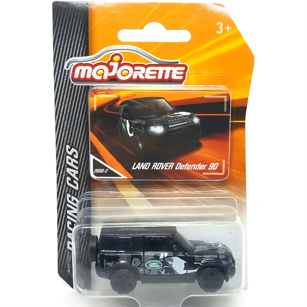 Majorette Land Rover Defender 90 - Camouflage series สีดำลายพราง Scale ...
