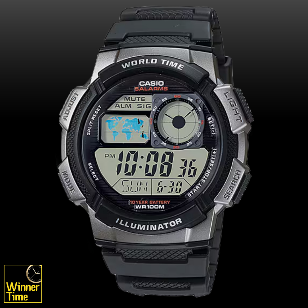 นาฬิกา Casio ดิจิตอล รุ่น AE-1000W-1BV | Shopee Thailand